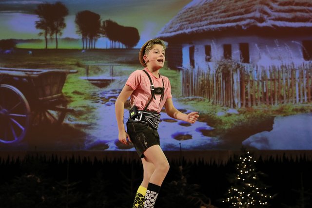 Josef Fankhauser auf der großen Bühne in Wien - Tirol