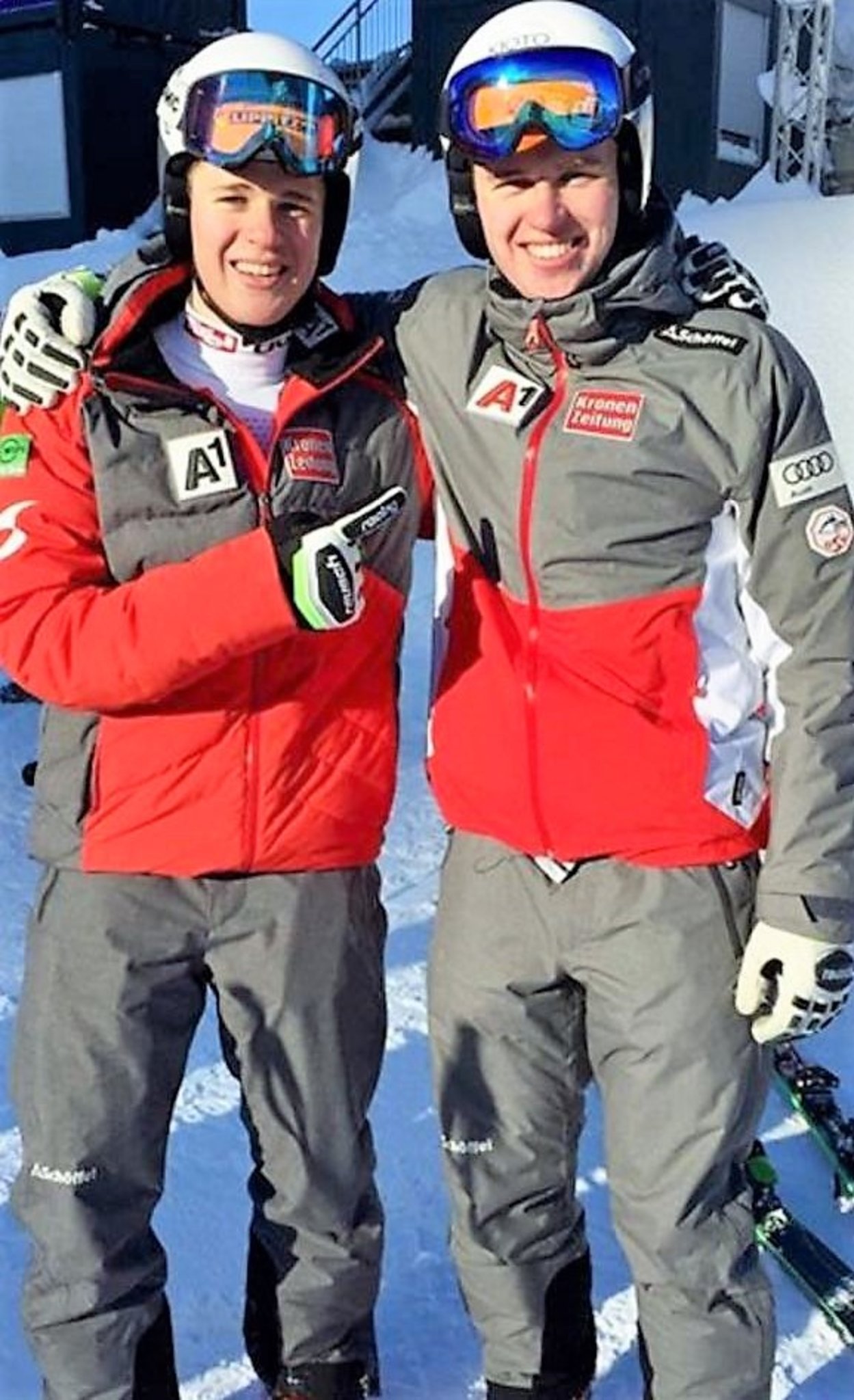 Ski Alpin: Doppelsieg für die beiden Hacker-Brüder - St. Veit