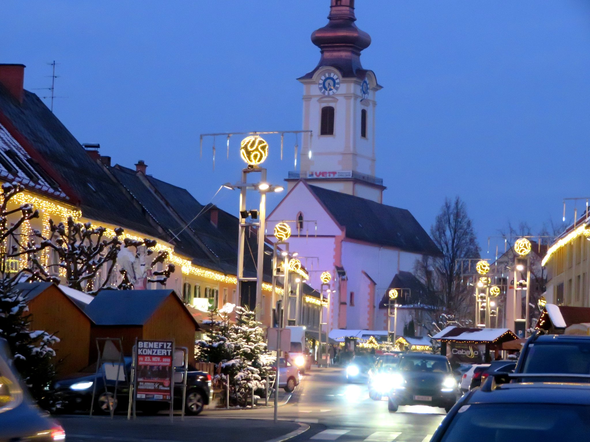 Leibnitz bei Nacht - Leibnitz