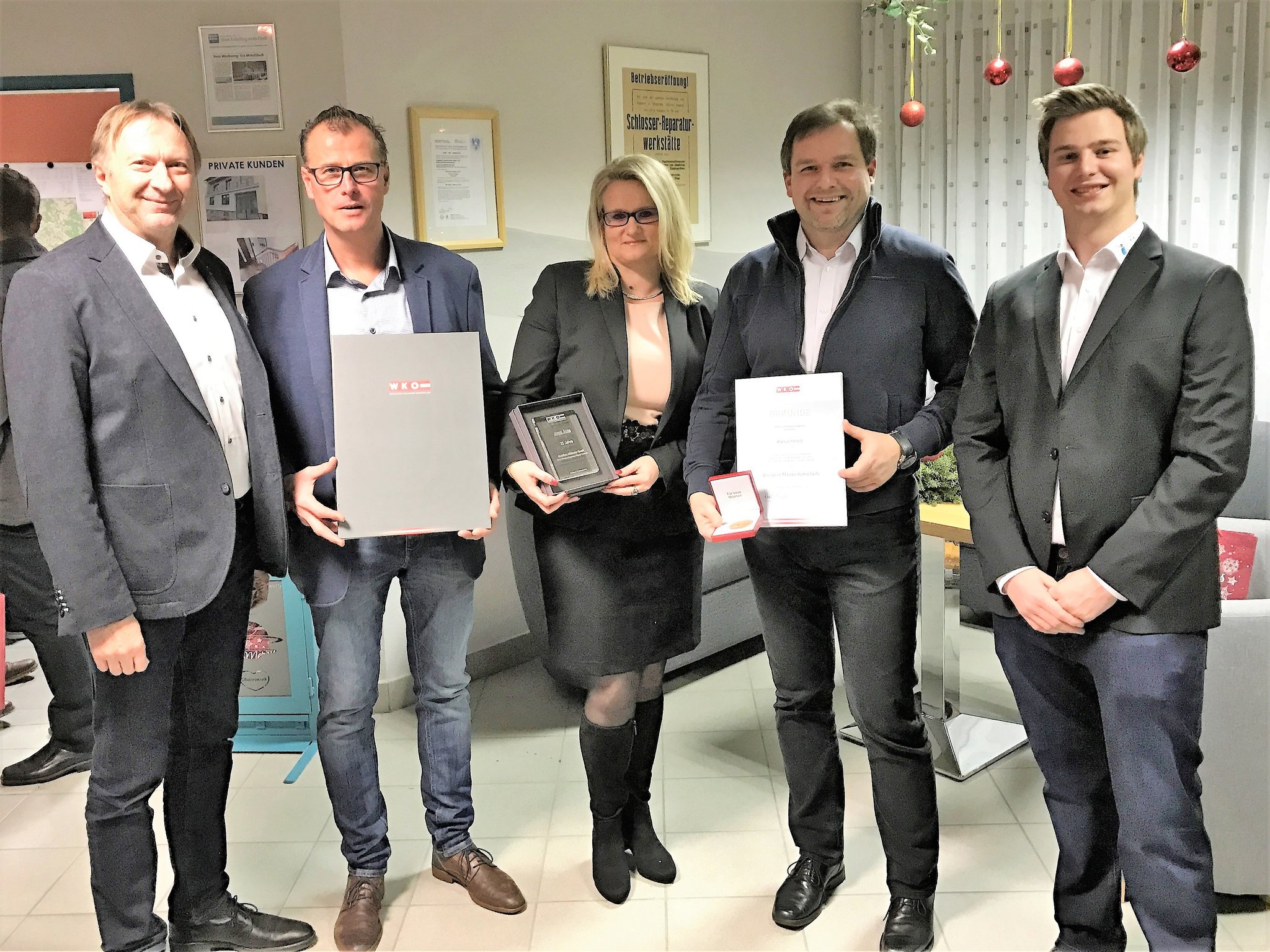 25 Jahre Bestand: Doppelter Feiergrund bei Metallbau Nikitscher in St ...