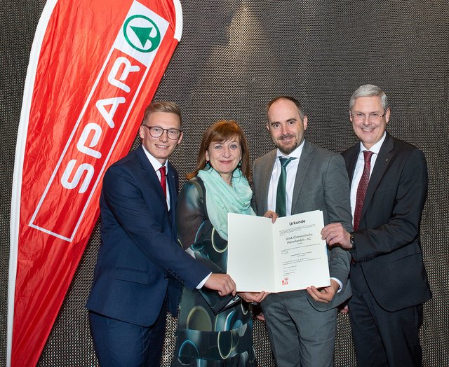 Landes-Auszeichnung: "Spar"-Zentrale in Wörgl ist Ausgezeichneter ...