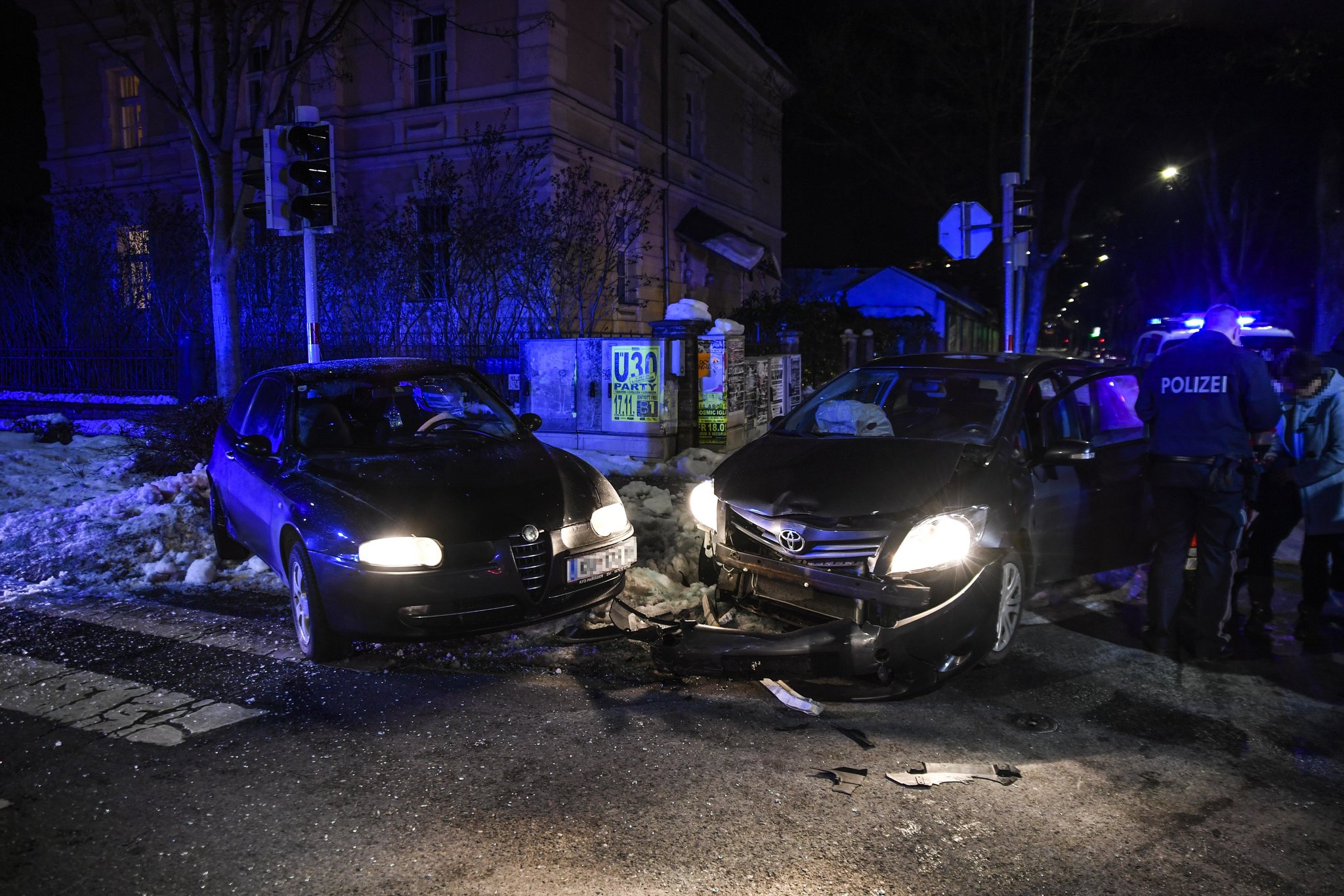 Polizeimeldung: Autounfall auf Kaiserjägerstraße - Innsbruck