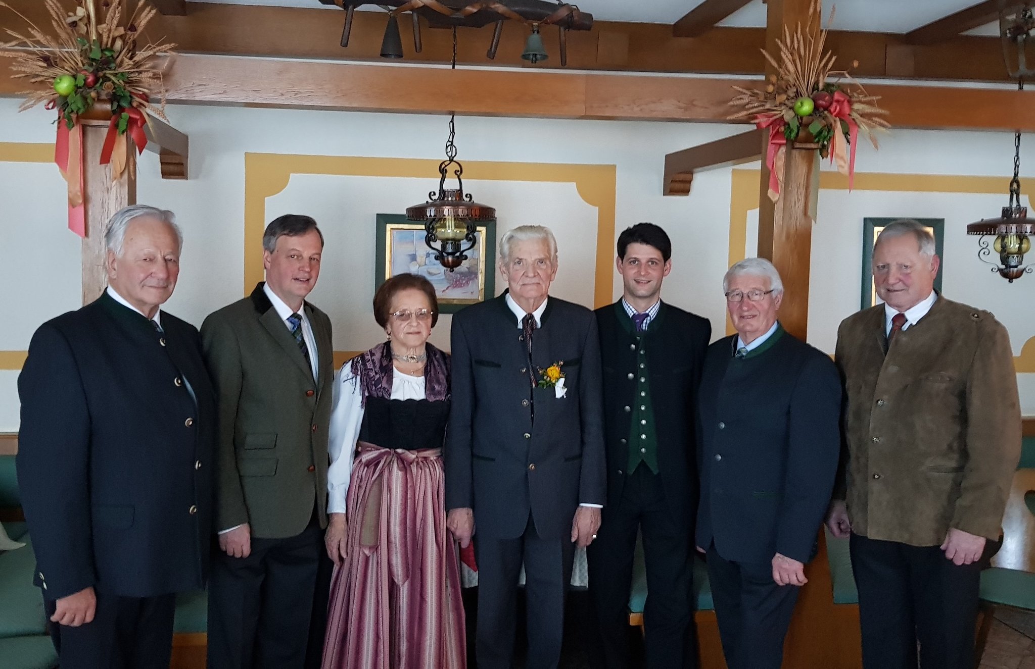 Diamantene Hochzeit von Hedwig und Alfred Zanner - Lungau