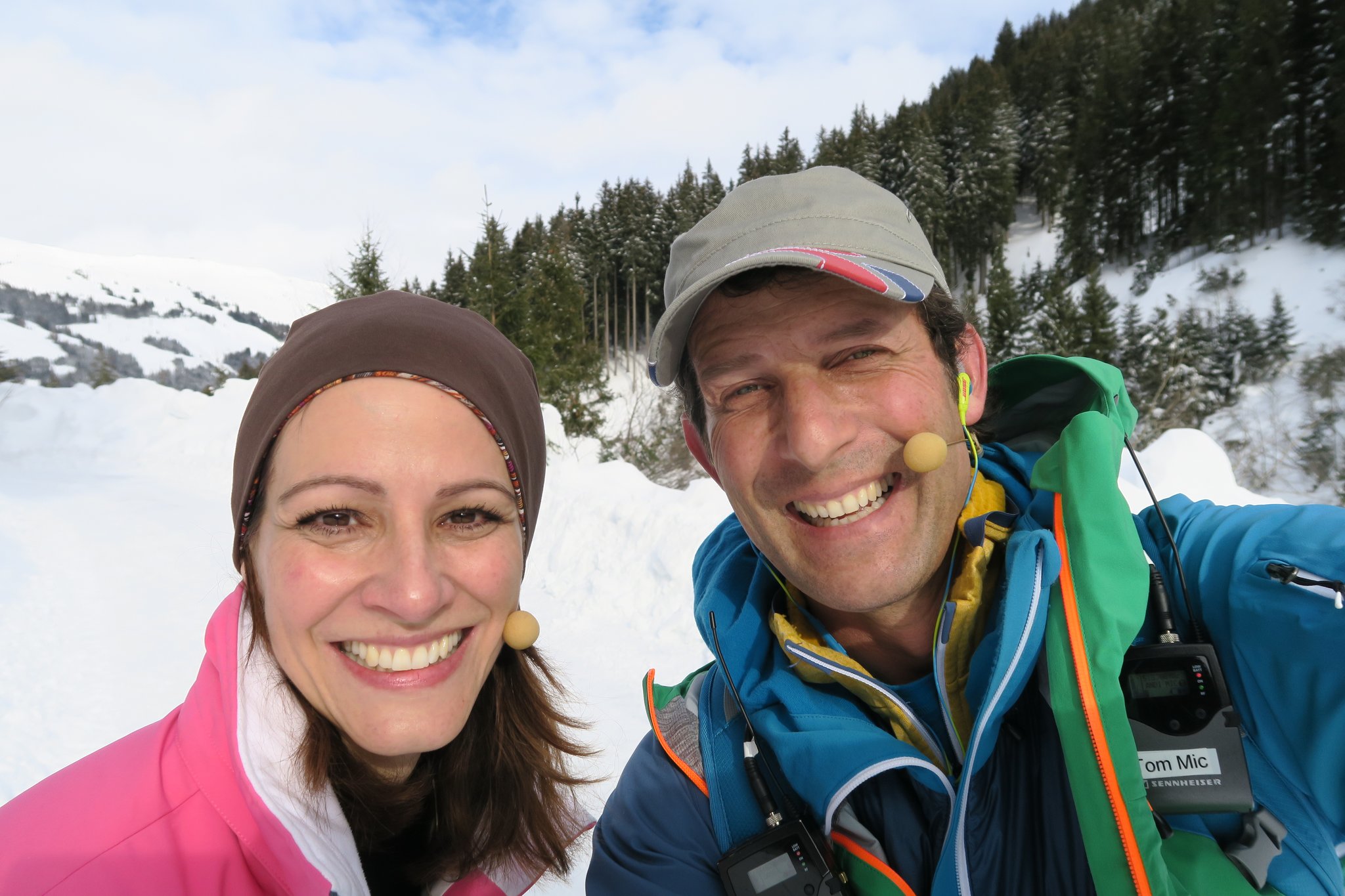 Tom Walek & Lisa Gadenstätter: ORF- und Ö3-Promis unterwegs im Pinzgau ...