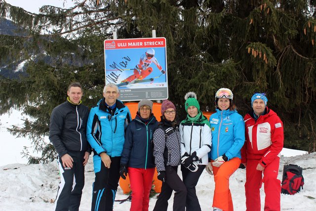 In Memorian: In Rauris wurde die "Ulli Maier Strecke" feierlich ...