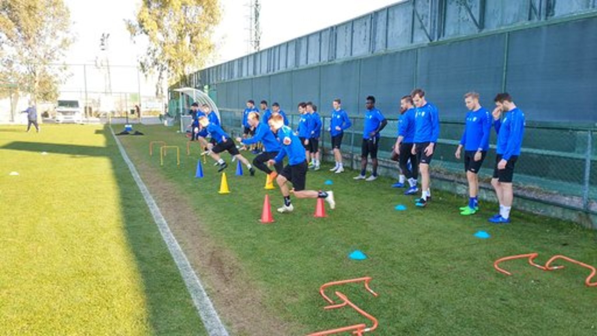 Heute der letzte Test beim Camp - Hartberg-Fürstenfeld