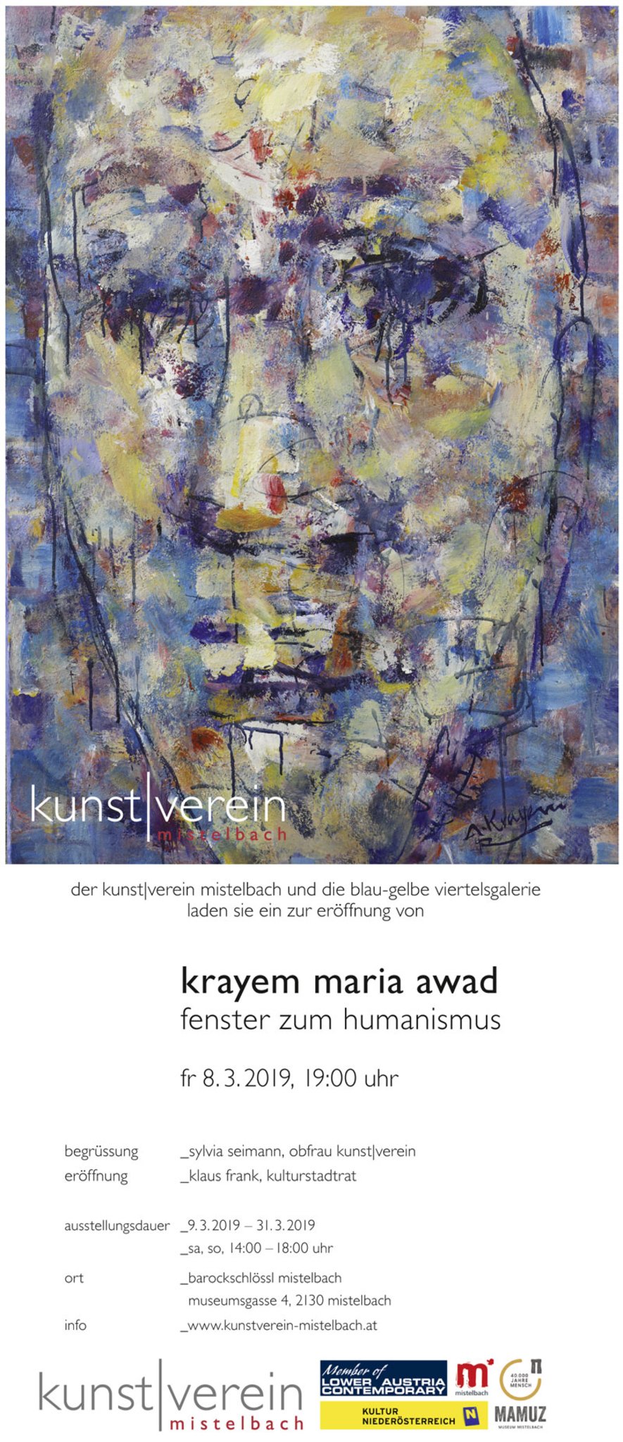 Ausstellung KRAYEM MARIA AWAD_ "Fenster zum Humanismus": Ausstellung im ...