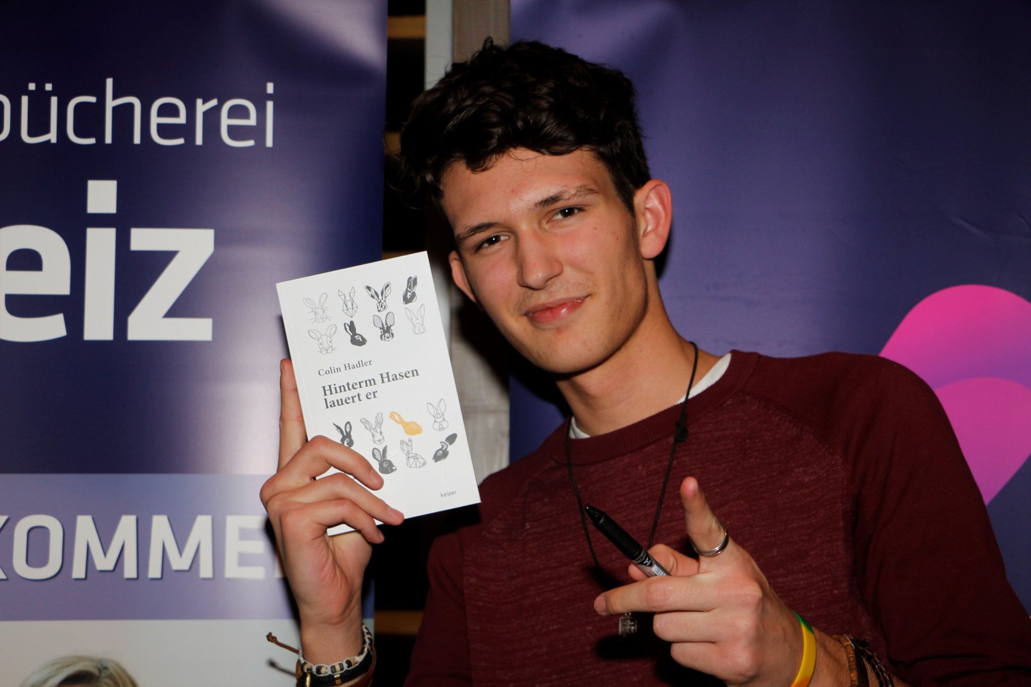 Colin Hadler, ein 17 jähriger Schriftsteller aus Weiz - Weiz