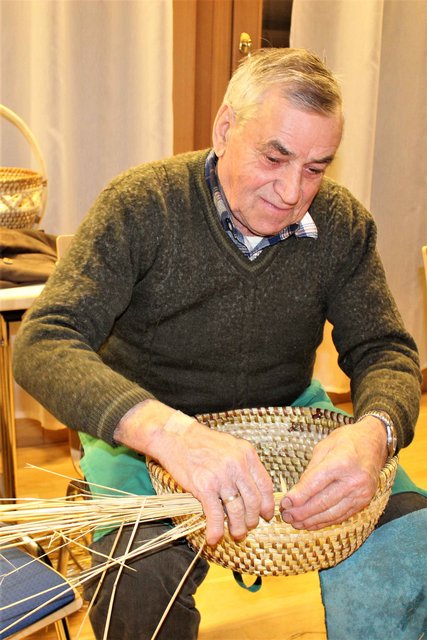 Bei den Stainzer Korbflechtern:: Karli Lenz trifft Karl Lenz ...
