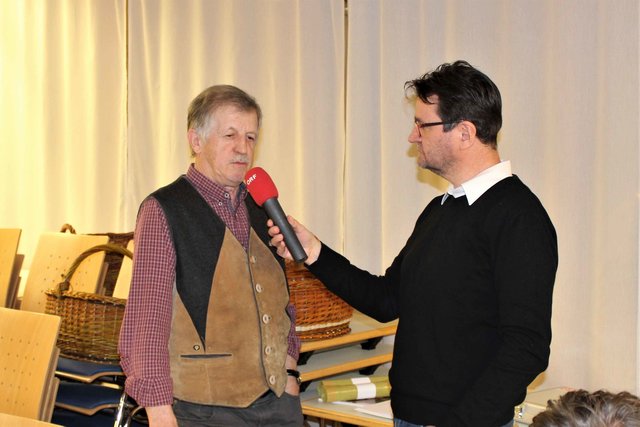 Bei den Stainzer Korbflechtern:: Karli Lenz trifft Karl Lenz ...