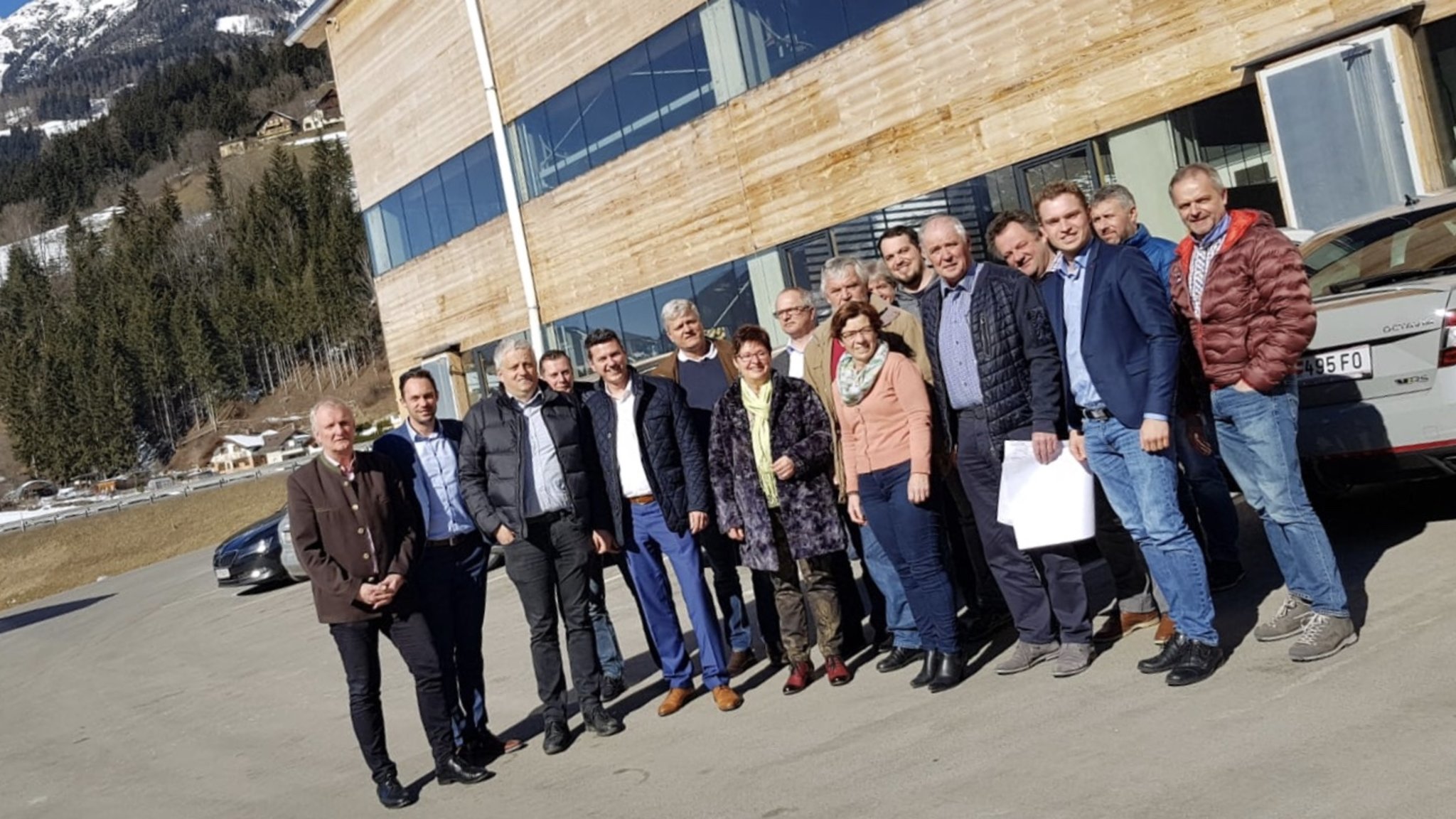 Besuch: Gemeindereferent Daniel Fellner unterwegs im Mölltal - Spittal