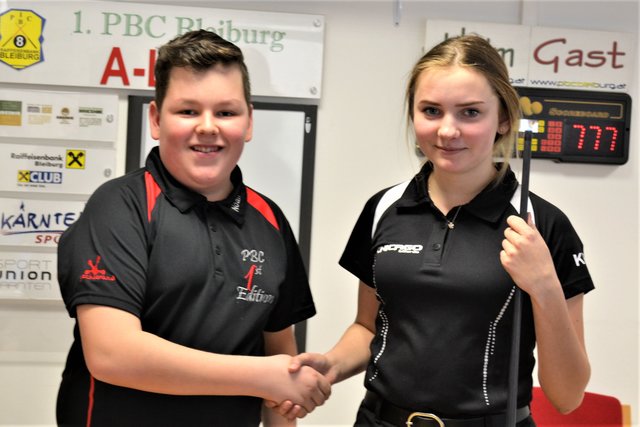 Billard: Der Kärntner Jugend-Meister im 9er-Ball - Völkermarkt