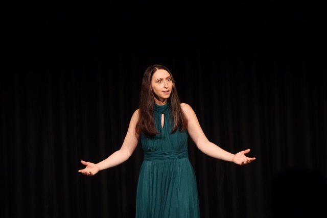 Lydia Prenner-Kasper strapazierte die Lachmuskeln im Zuge des "Kabarett ...