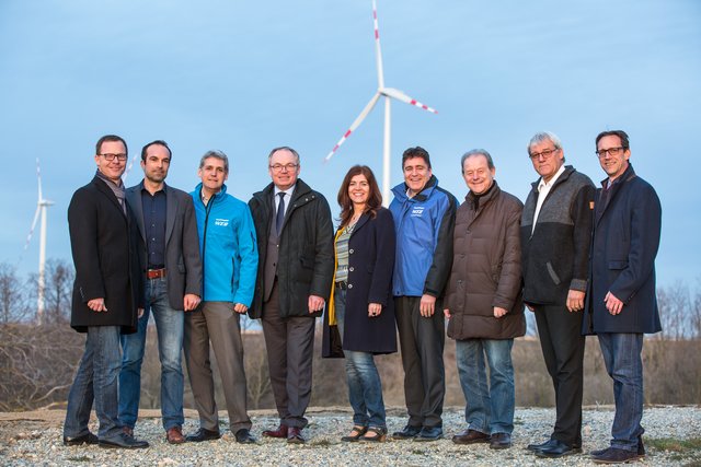 Erneuerbare Energie: Acht Windräder in Dürnkrut in Betrieb genommen ...