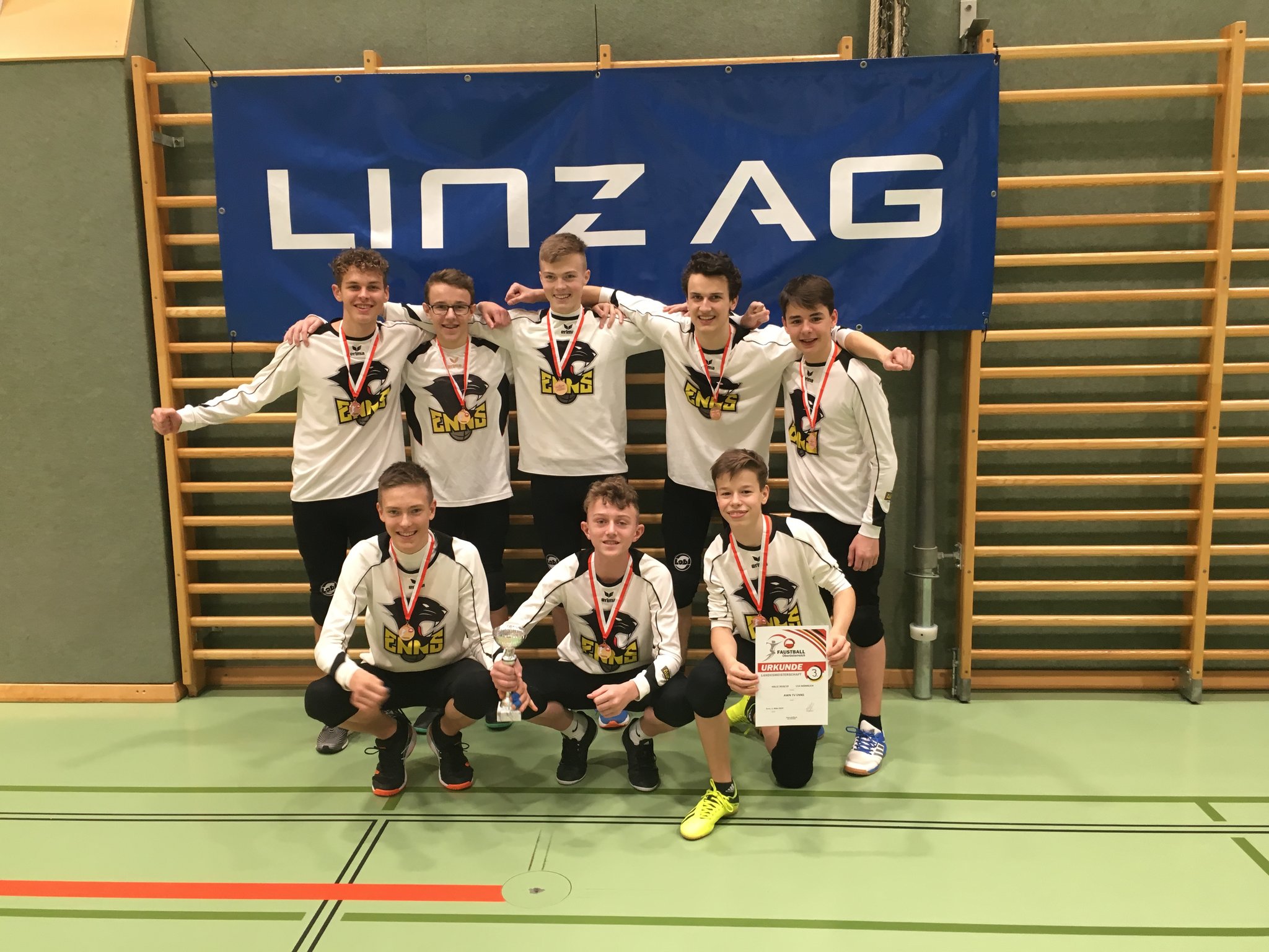 U16-Faustball-Landesmeisterschaft: U16 Landesmeisterschaft in Enns - Enns