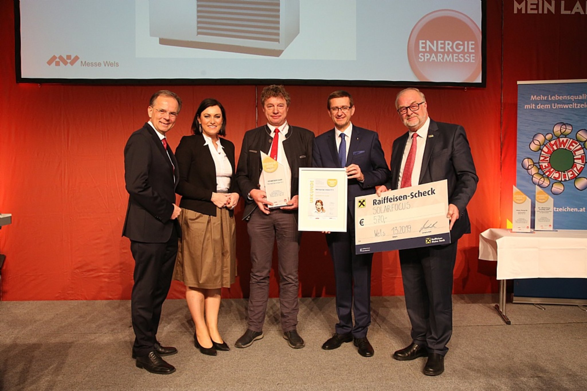 Auszeichnung: Solarfocus ist Energie-Genie - Steyr & Steyr Land