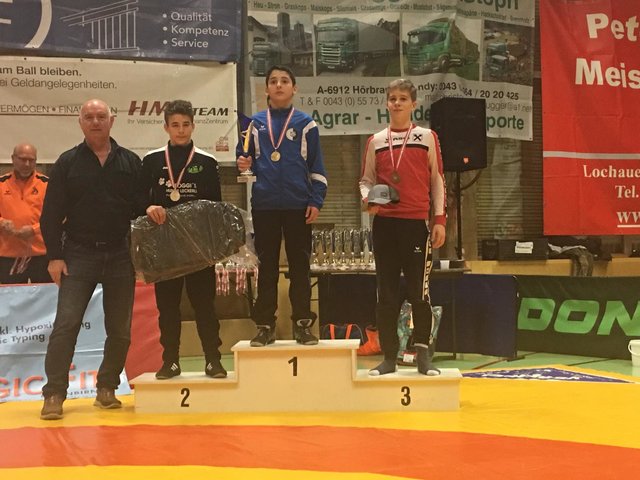 Ringen: Gold, zwei Mal Silber, zwei Mal Bronze - Voitsberg