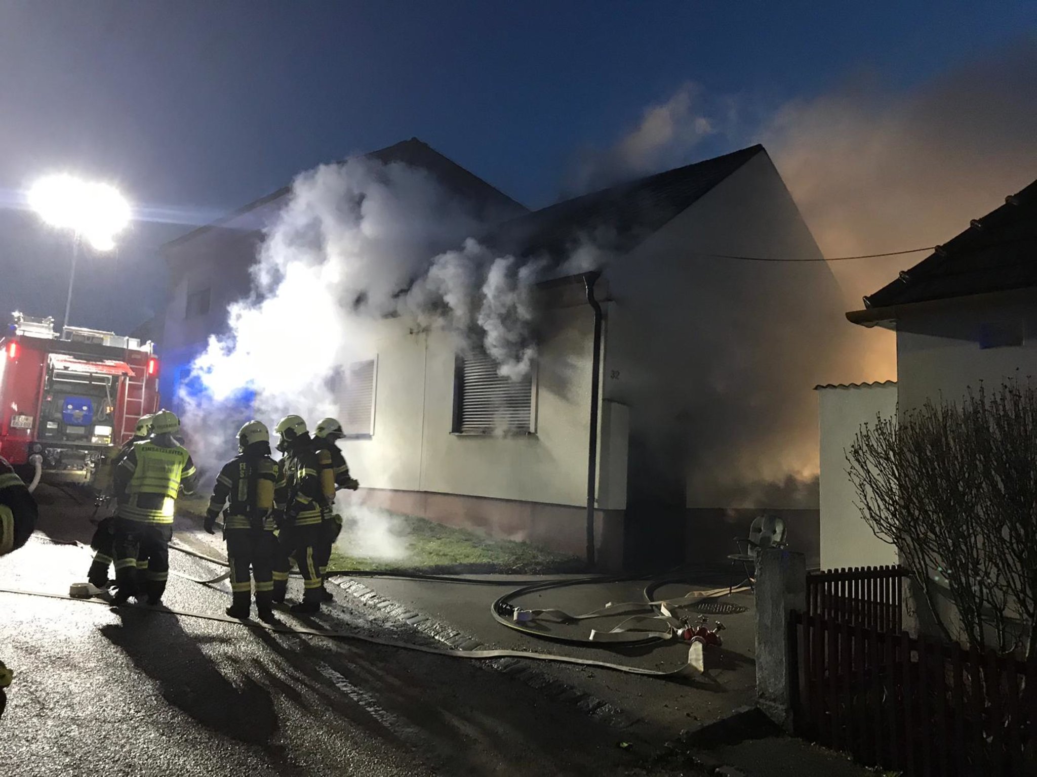Steinbrunn: Mann bei Hausbrand ums Leben gekommen - Eisenstadt