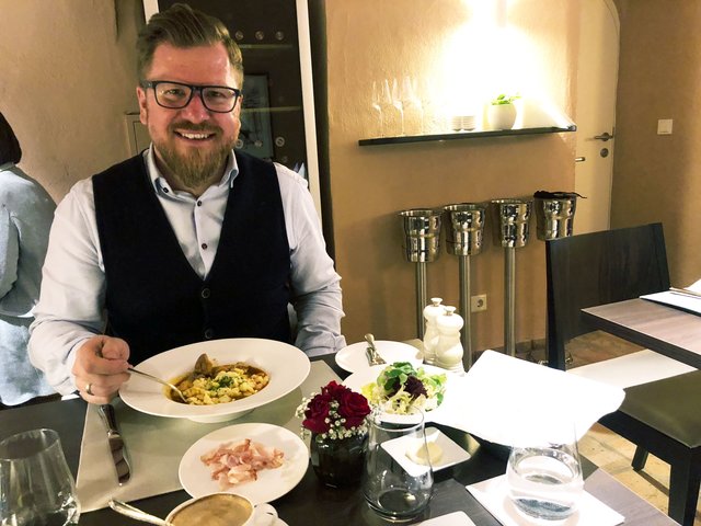 Business Lunch: Unternehmer Michael Sporer weiß, was einen guten Likör ...