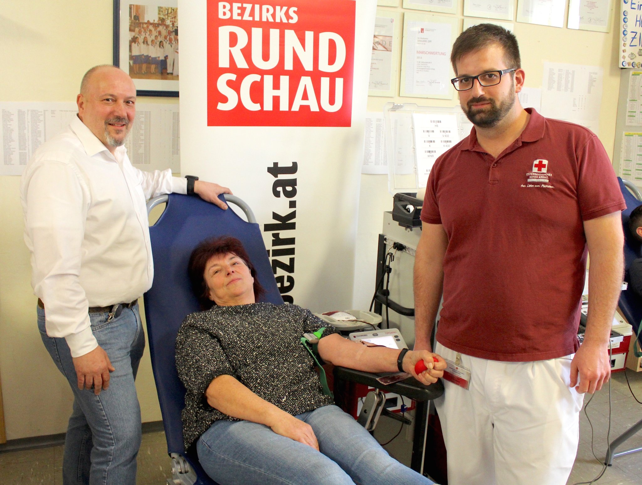 Blutspende-Marathon: Zum 40. Mal Blut "gezapft" in Zipf - Vöcklabruck
