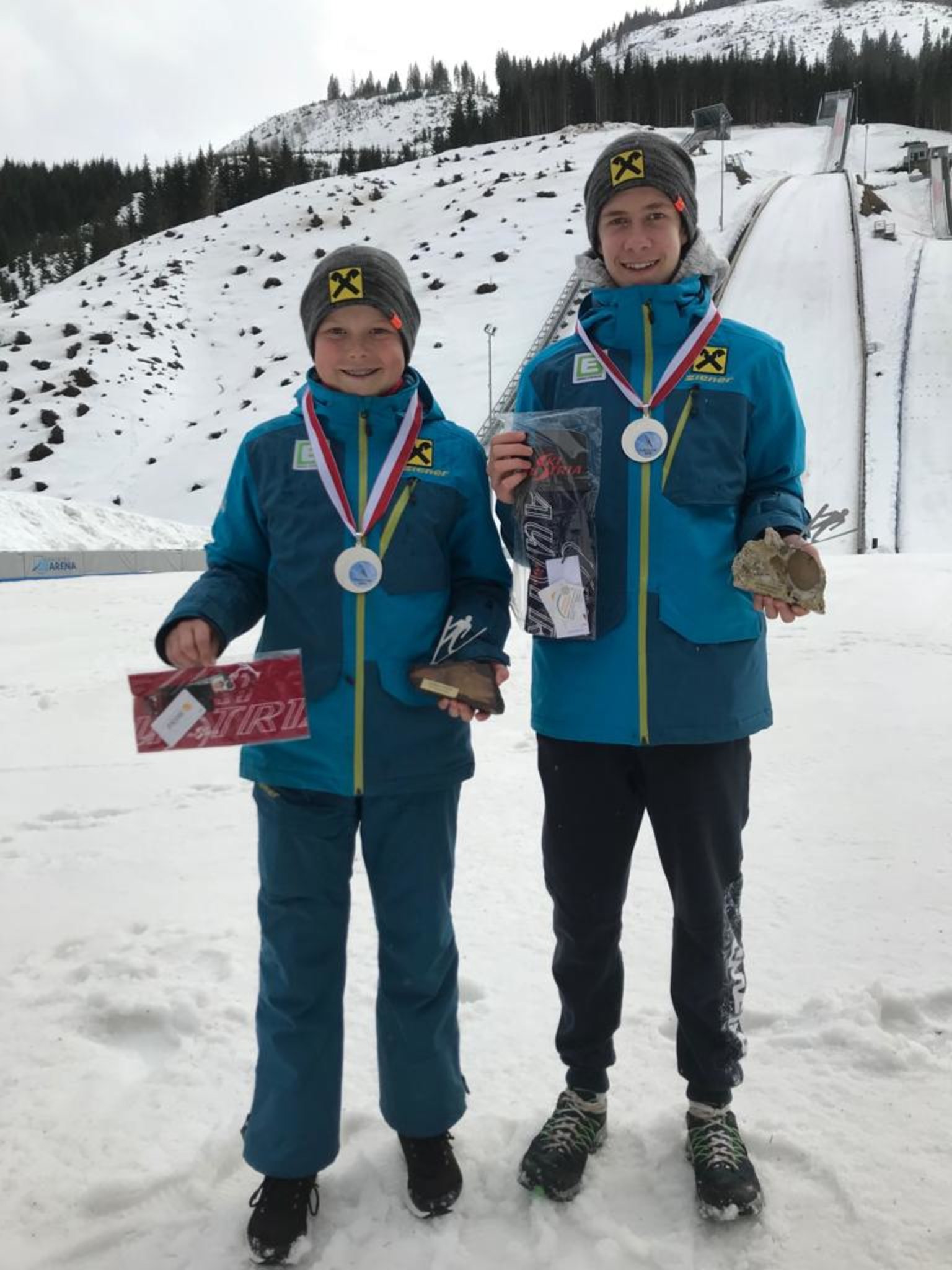 Rattener Schispringer im Höhenflug - Weiz