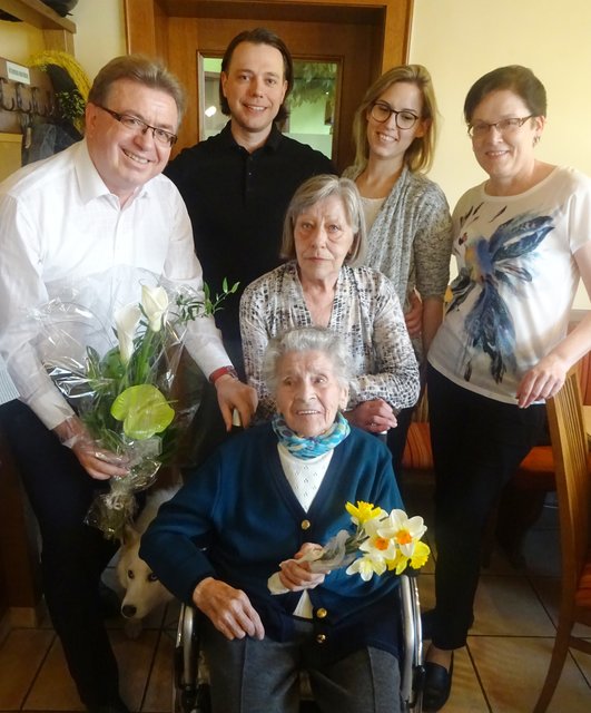 Seltenes Jubiläum in Oberpetersdorf: Elisabeth Wildzeiss feiert ihren ...