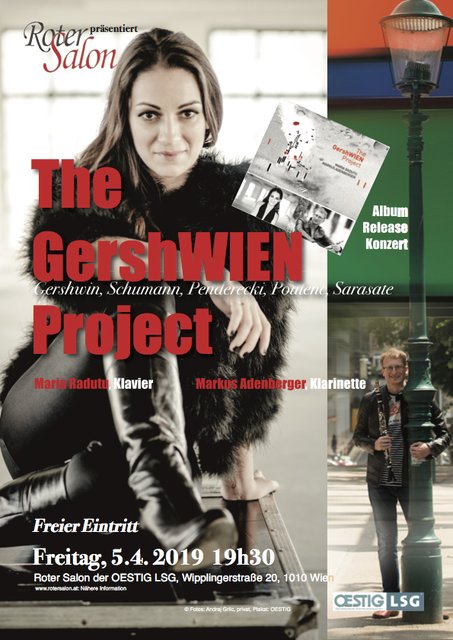 Konzert in Wien Innere Stadt: The GershWIEN Project – RADUTU/ADENBERGER ...
