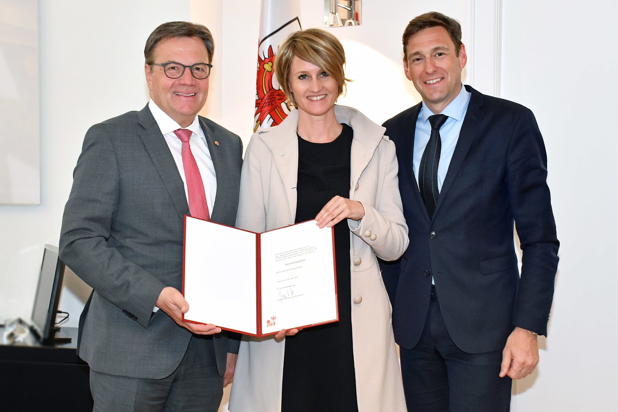 Im Amt bestätigt: Katharina Rumpf bleibt Bezirkshauptfrau - Reutte