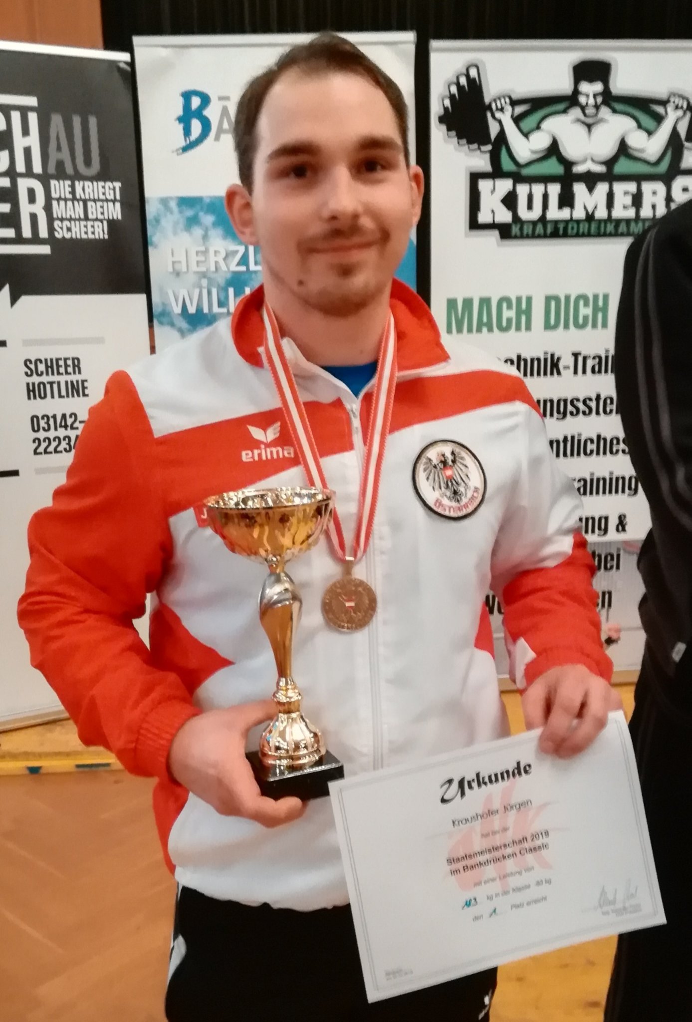 Kraushofer zertrümmert Österreich Reekord !!!: Kraushofer Jürgen ist ...
