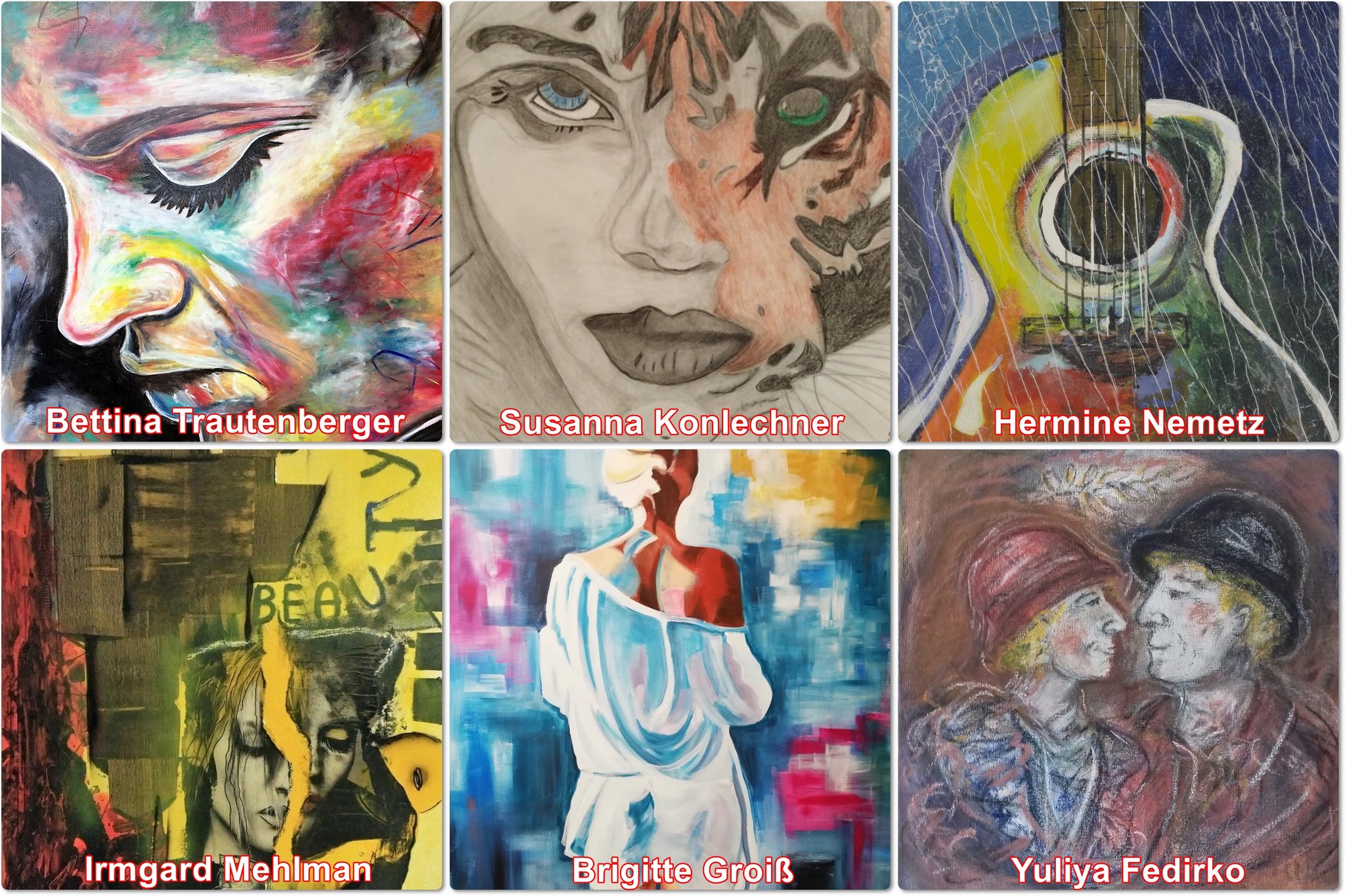 AUSTRIAN WOMEN ARTISTS: Diplom-Ausstellung der Mal-Akademie NÖ - Mödling