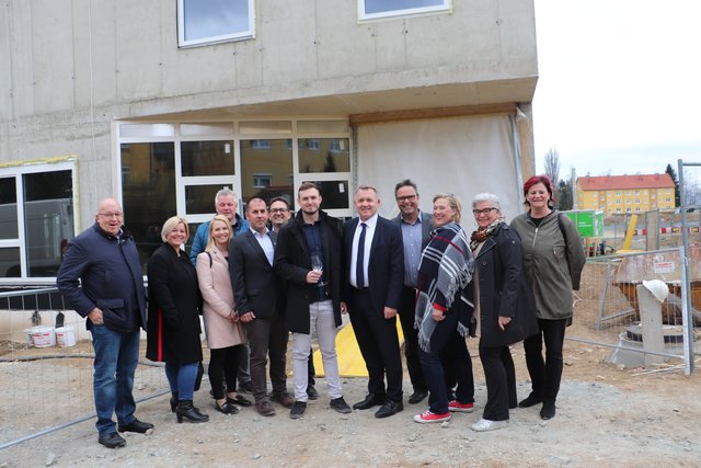 Gleichenfeier beim Kindergarten Kalsdorf Nord - Graz-Umgebung