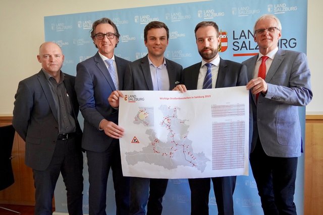 Baustellen: Die Baustellenzeit beginnt jetzt - Salzburg