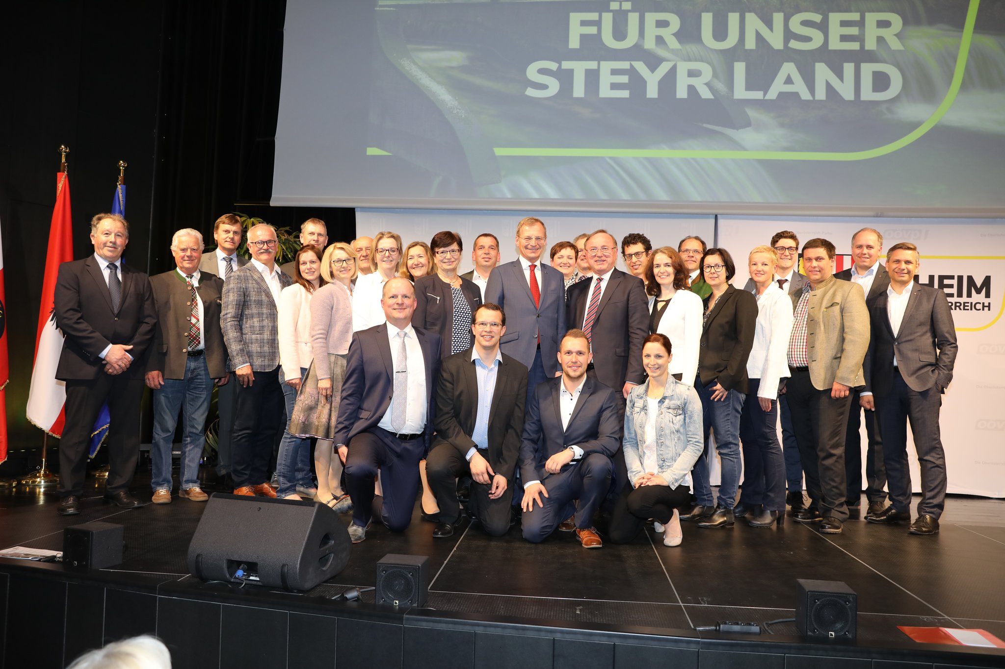 ÖVP Bezirksparteitag Steyr Land: Nationalrat Johann Singer bestätigt ...