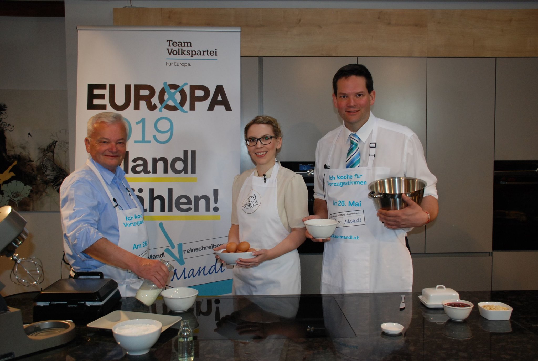 Kochshow: Europa und das "Mandl-Pfandl" - Gänserndorf