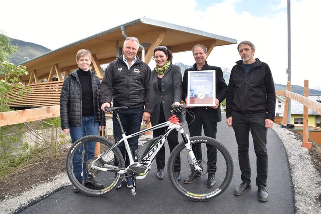 BYPAD-Zertifikat: Netz der Radwege in Imst erhielt eine Auszeichnung - Imst