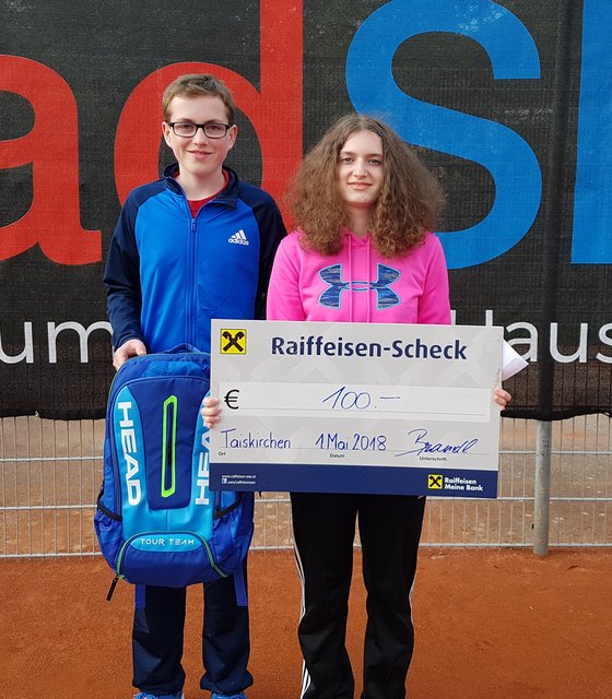 Tennis: Geschwisterpaar nicht zu biegen - Schärding