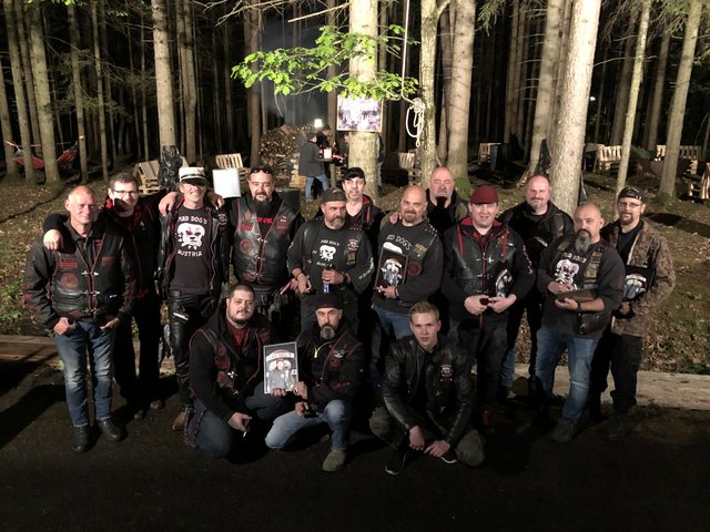 Motorradclub: 30 Jahre Jubiläum des "Mad Dog's MC Austria" - Oberwart