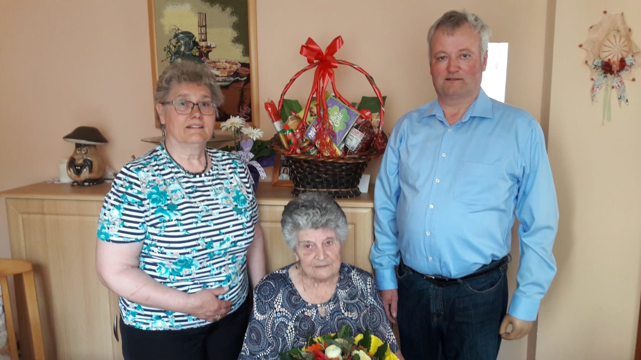 Anna Harter feierte ihren 95. Geburtstag - Mistelbach