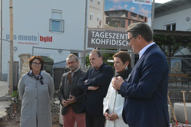 pro mente Kohfidisch: Spatenstich für neues Tageszentrum mit der OSG ...