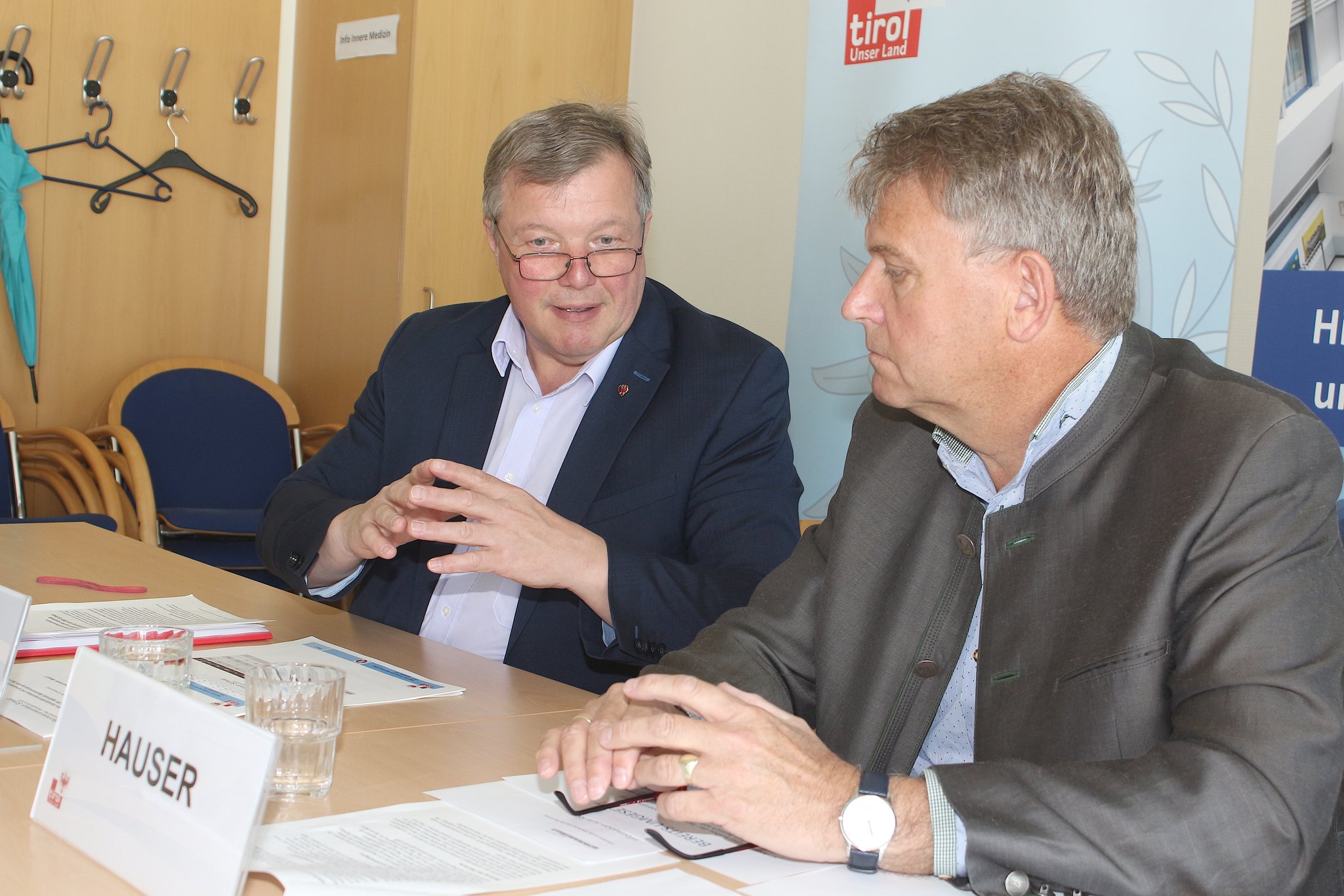 Am vergangenen Freitag sind die Reformpläne für das Krankenhaus Schwaz ...