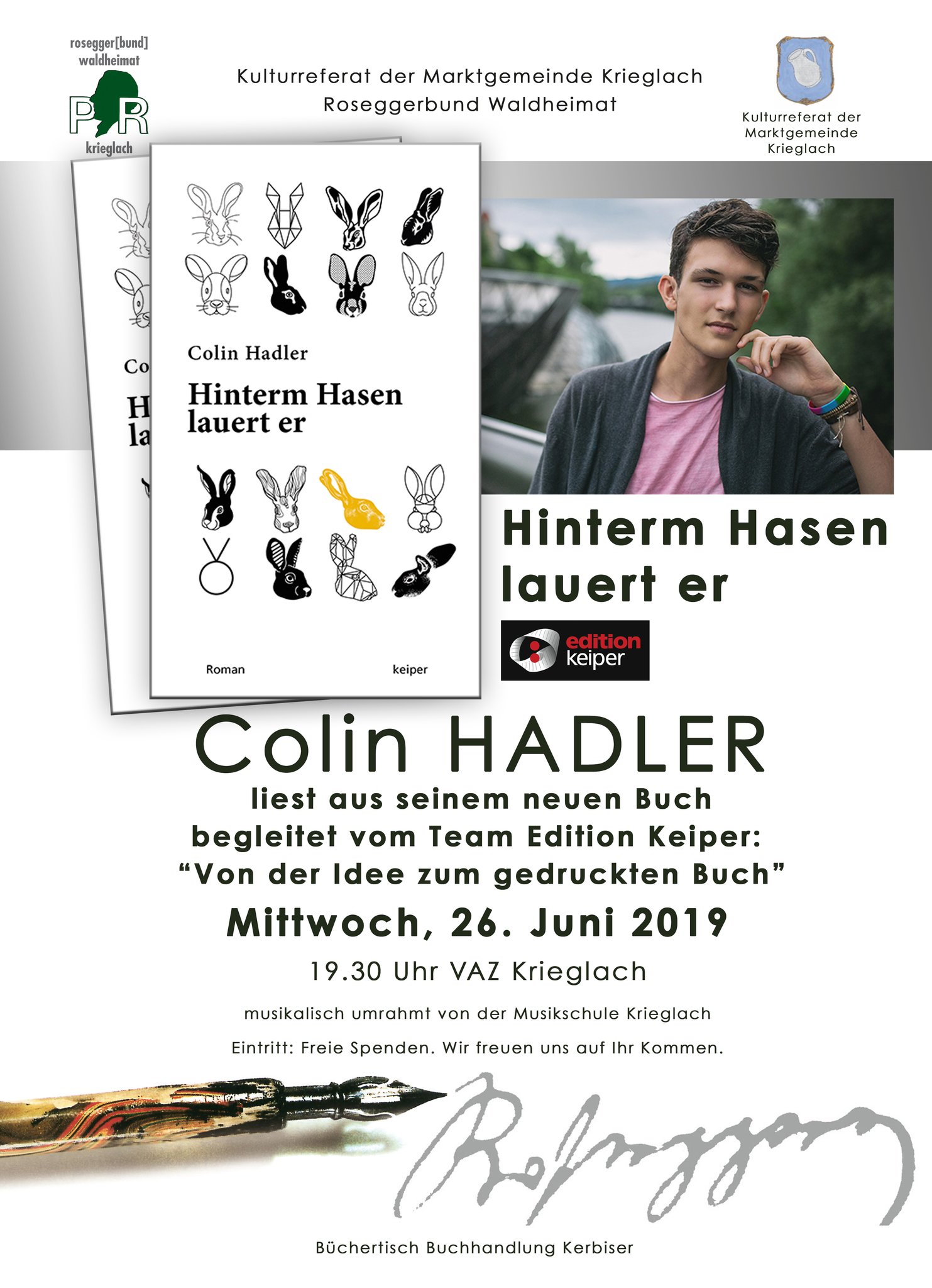 Die Wichtigkeit von Lesen und Schreiben für Jugendliche: Colin Hadler ...