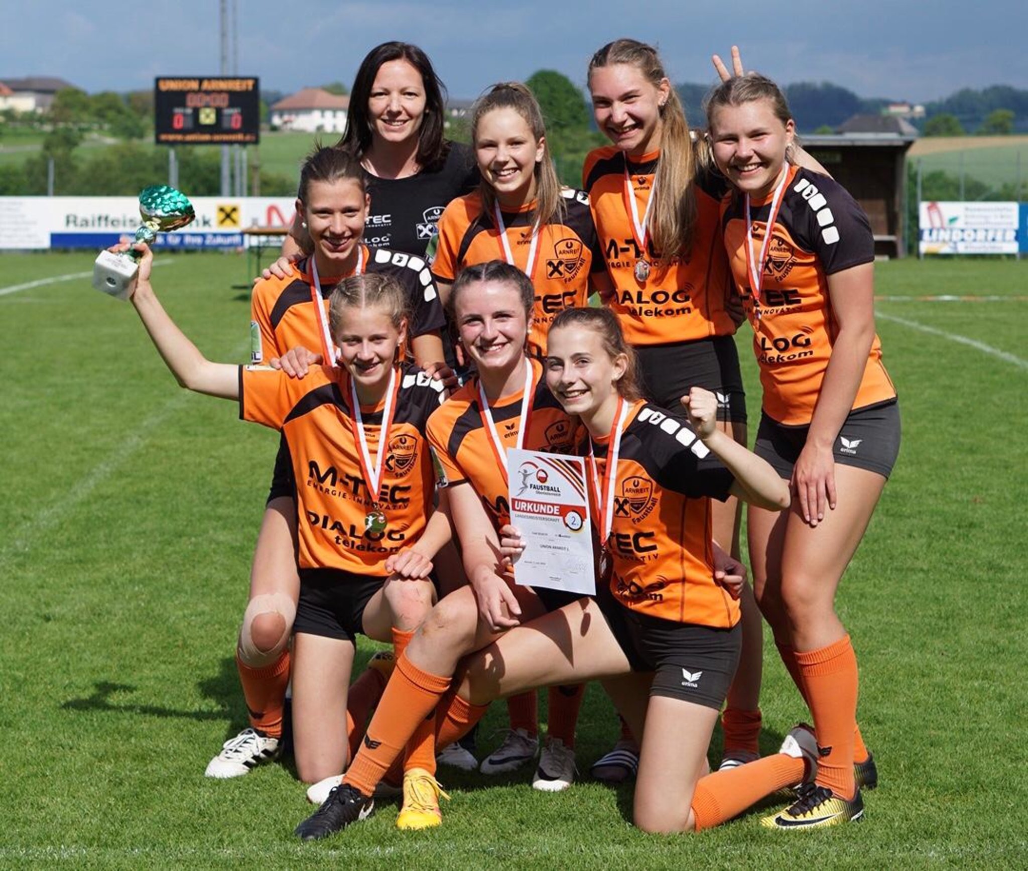 Faustball: Arnreits Jugend wieder an der Spitze - Rohrbach