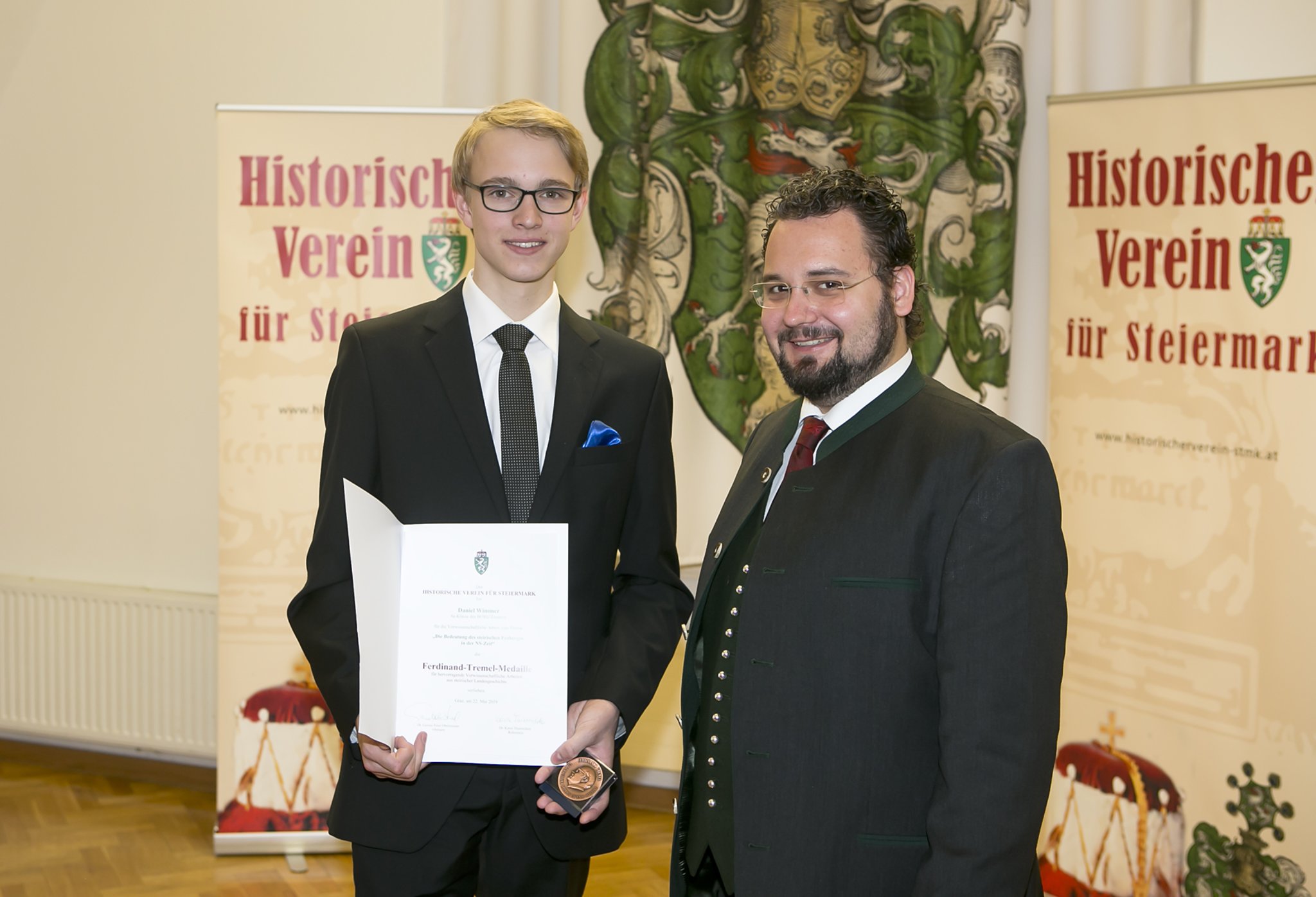 Hohe Auszeichnung für Daniel Wimmer vom Borg Eisenerz - Leoben