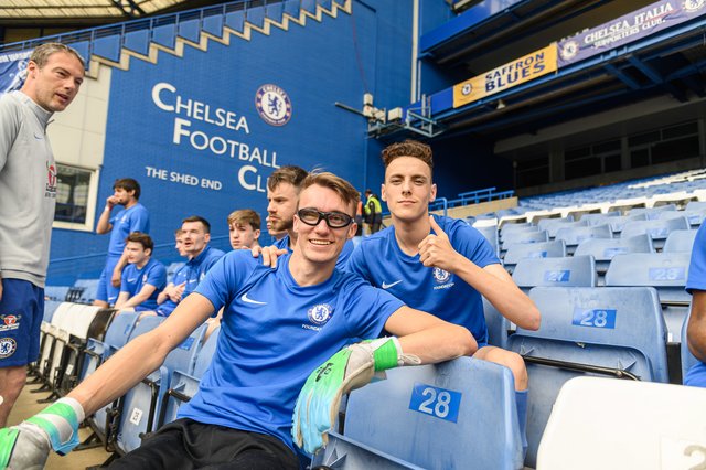 Behindertensport: SPIELERPASS vertrat Österreich beim FC Chelsea ...