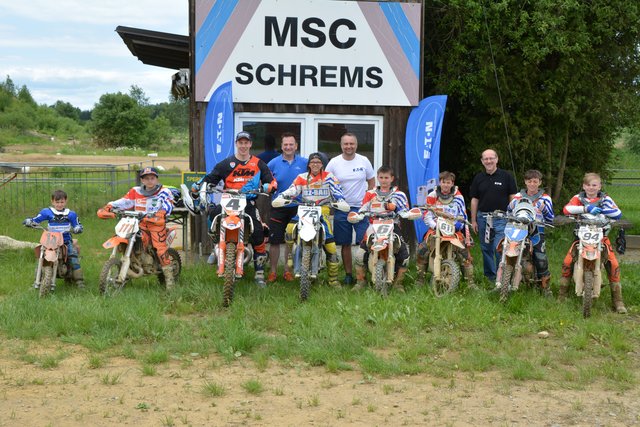 Profi trainierte Motocross-Nachwuchs in Schrems - Gmünd