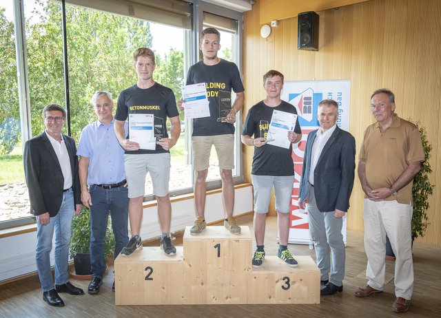 Bester Maurer-Lehrling 2019 von der Schiller Bau GmbH aus Grafenschlag ...