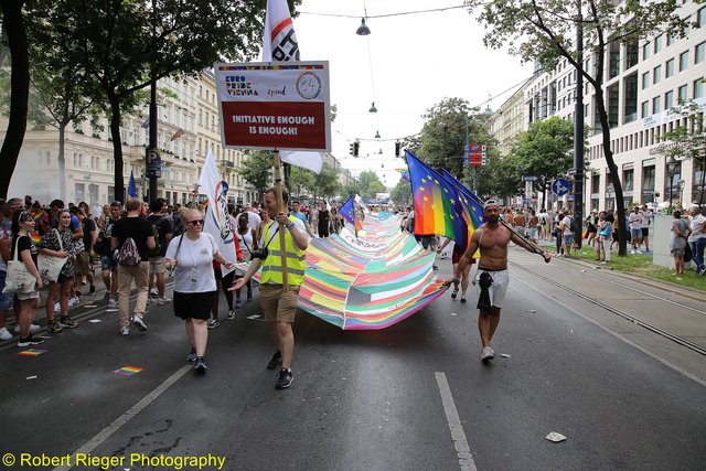 3. TEIL VIENNA GAY PRIDE 2019 REGENBOGENPARADE in WIEN 15.6.2019 ...