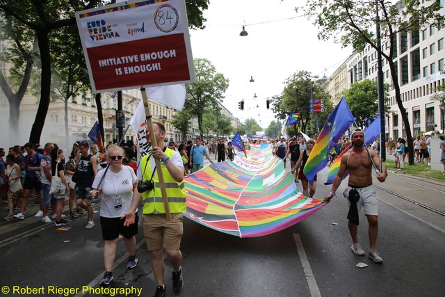 3. TEIL VIENNA GAY PRIDE 2019 REGENBOGENPARADE in WIEN 15.6.2019 ...