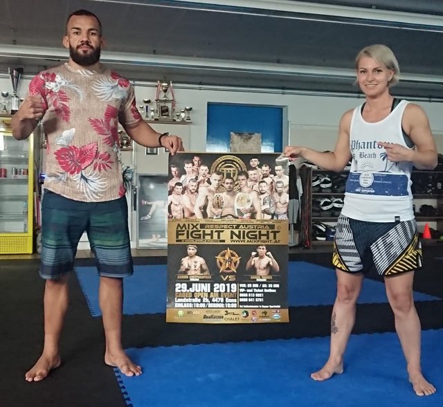 Open-Air-Premiere: Kickbox-WM-Kampf in Enns - Enns