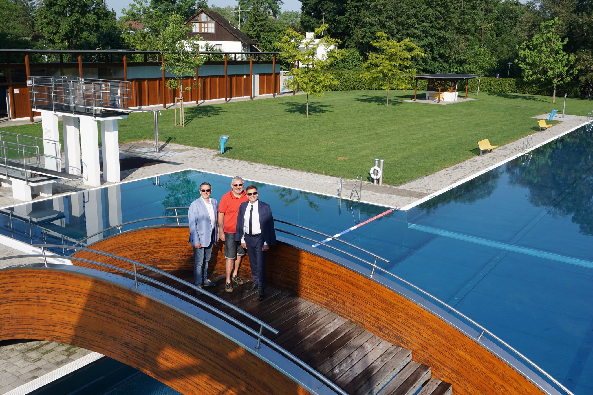 Freibad Ried: Geothermie ermöglicht Baden in der Nebensaison - Ried